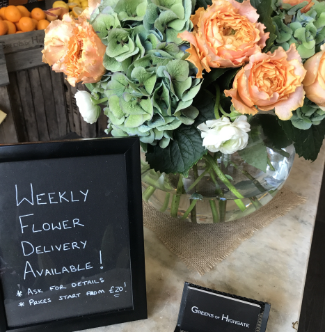 Weekly Flower Delivery – Highgate Greens and Blooms